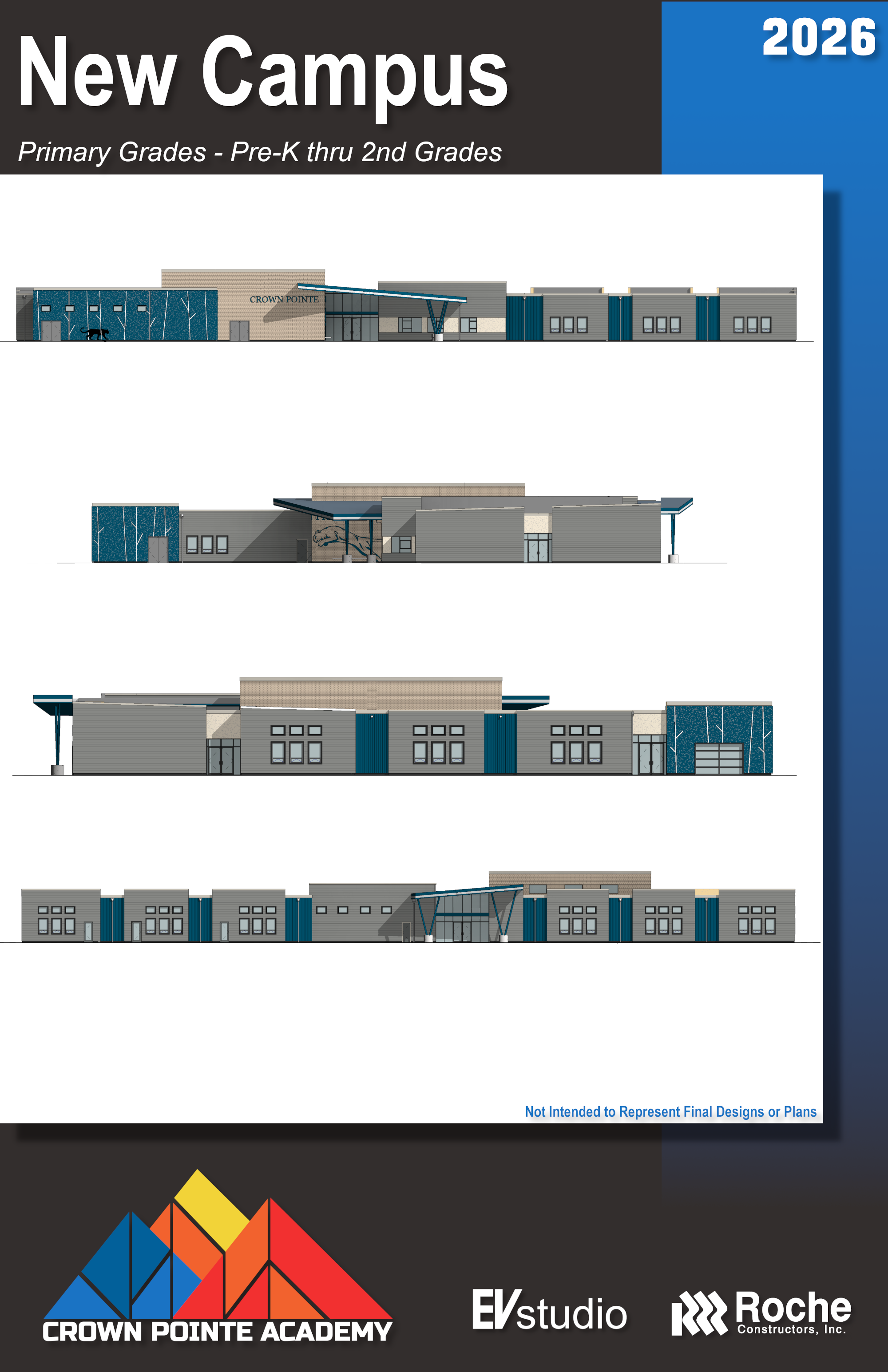 New Construction Views - Crown Pointe Academy